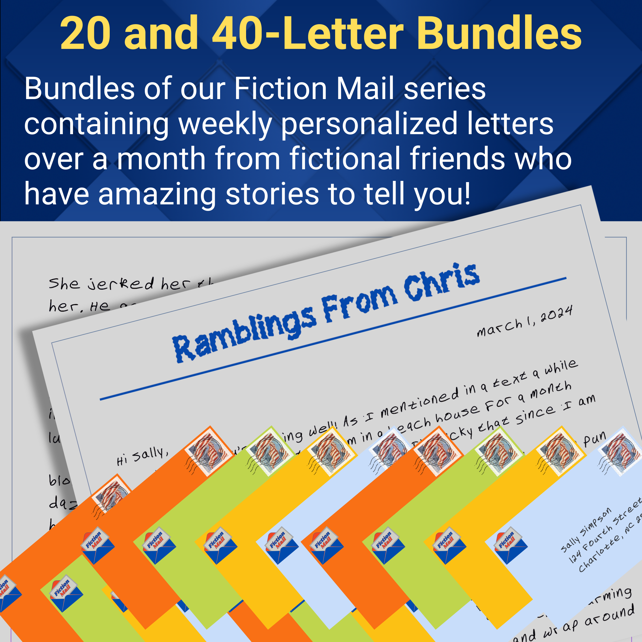Fiction Mail Bundles | Multi-Series Letter Collections