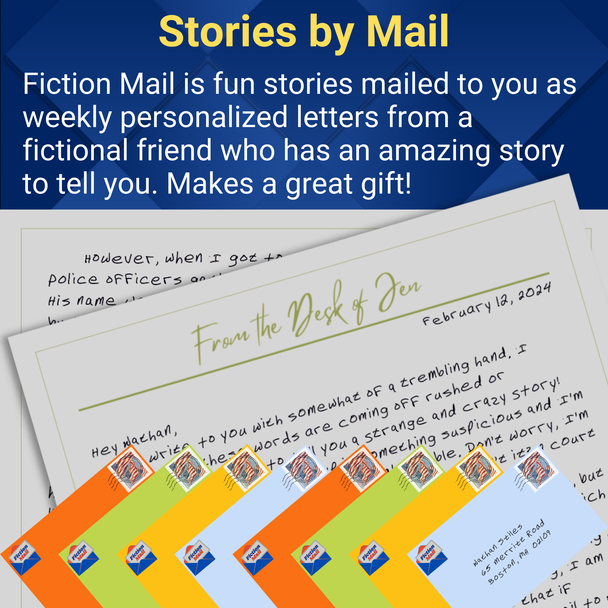 Stories by Mail | Fiction Delivered as Personalized Letters – Fiction Mail