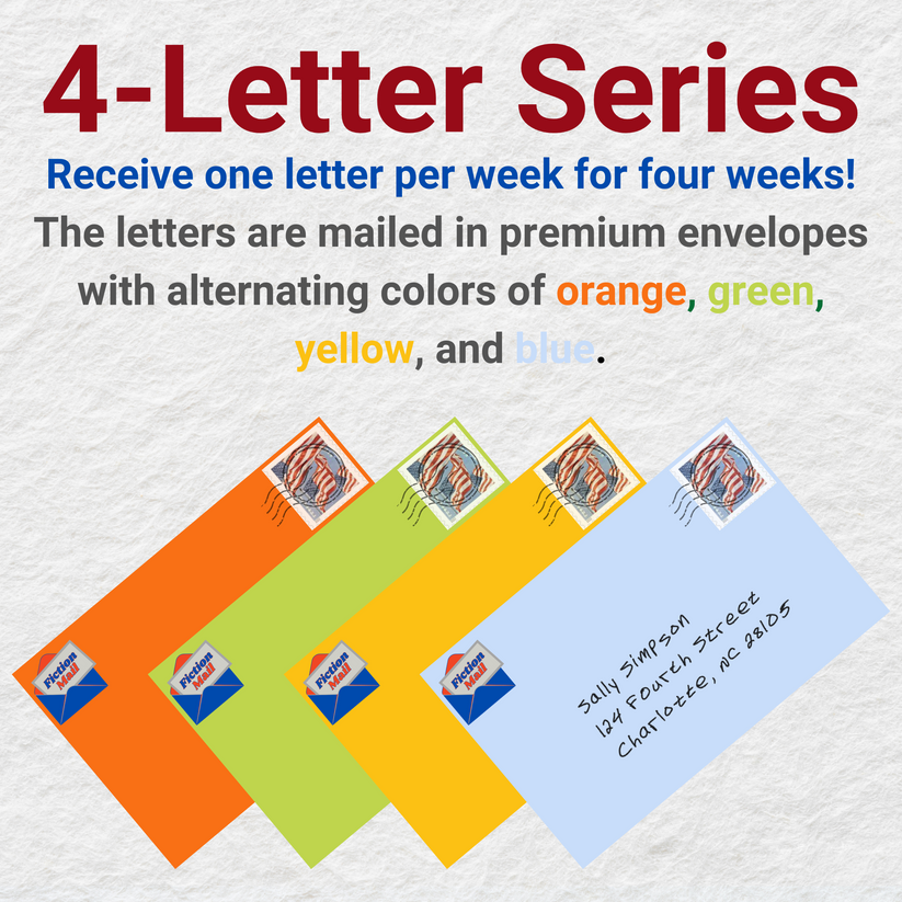 Fiction Mail | Buried Secrets | Fun fiction mailed to you as letters