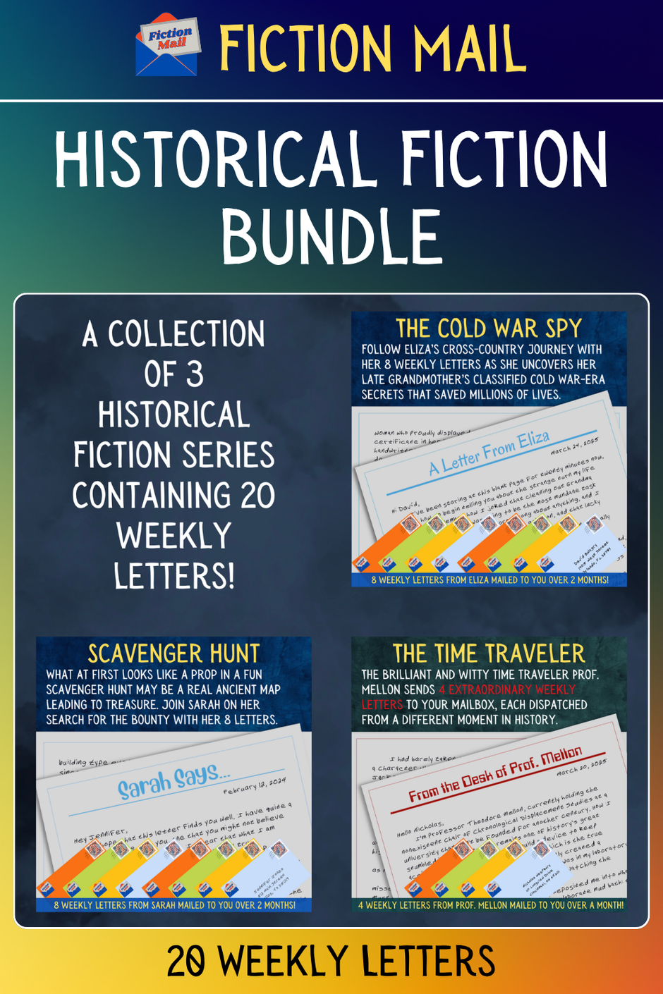 Fun fiction stories mailed to you as personalized letters – Fiction Mail