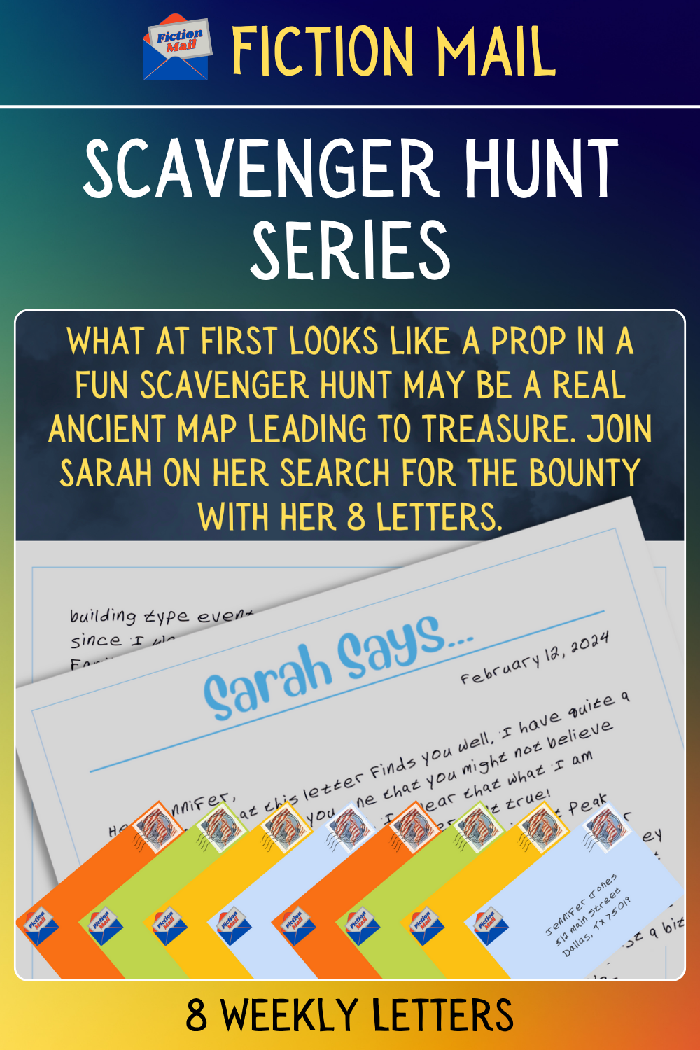 Fun fiction stories mailed to you as personalized letters – Fiction Mail